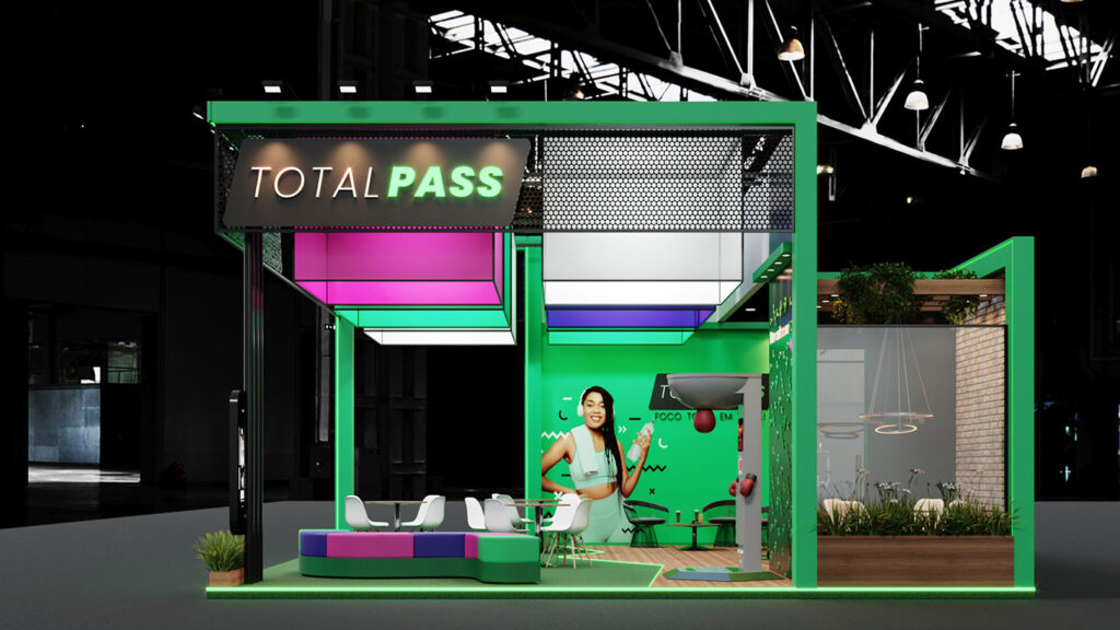 Projeto Stand Total Pass - Montagem de Stands para Eventos